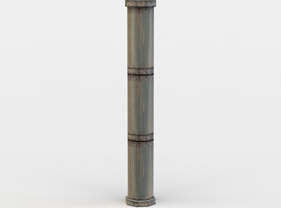 3D model Long pipe VR / AR / low-poly | CGTrader