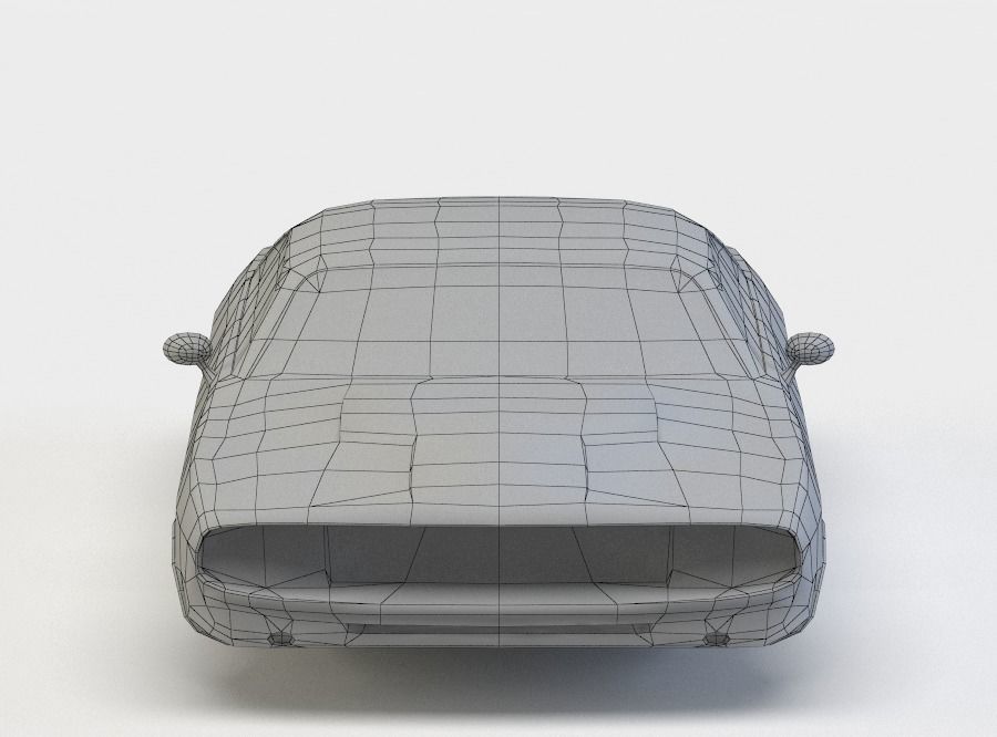 3D model Car with no wheels VR / AR / low-poly | CGTrader