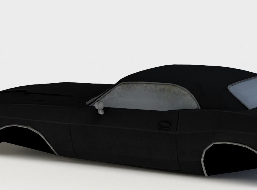 3D model Car with no wheels VR / AR / low-poly | CGTrader