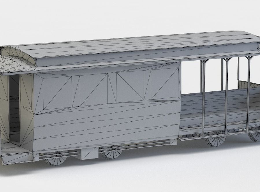 3D model Funicular trolley car VR / AR / low-poly | CGTrader