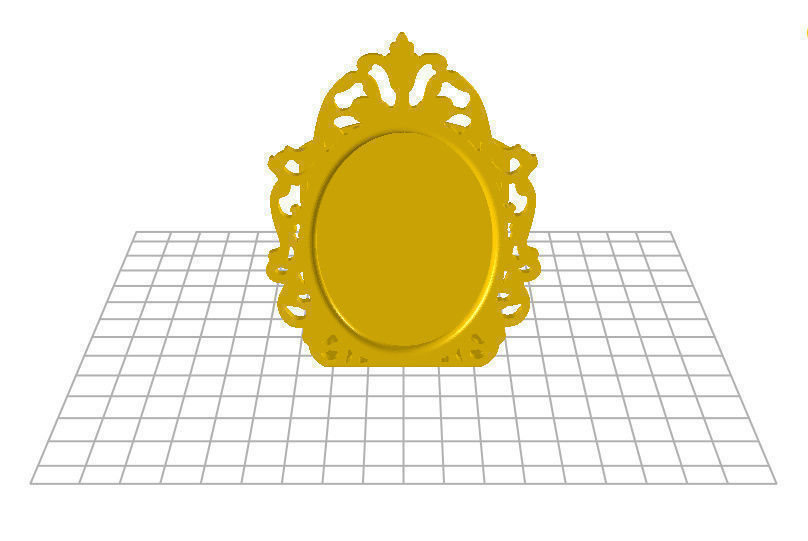 Photo frame free 3D model 3D printable | CGTrader