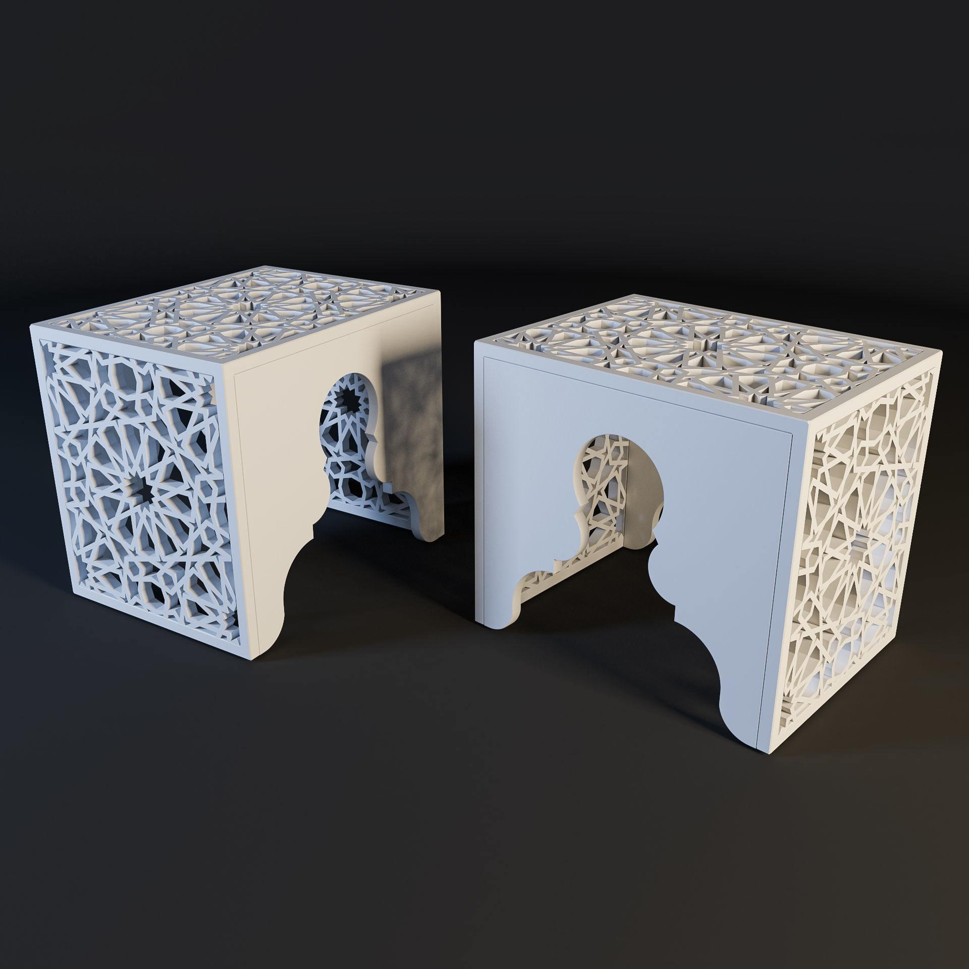 Islamic Table 3D model | CGTrader