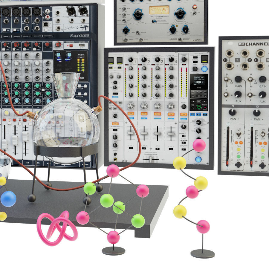 Medical laboratory set 1 3D model | CGTrader