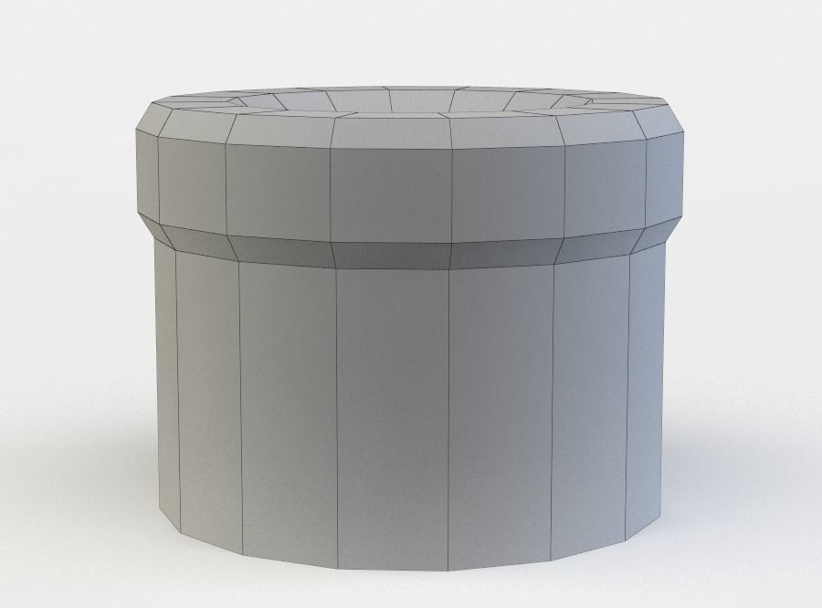 3D model Sewer drain round VR / AR / low-poly | CGTrader