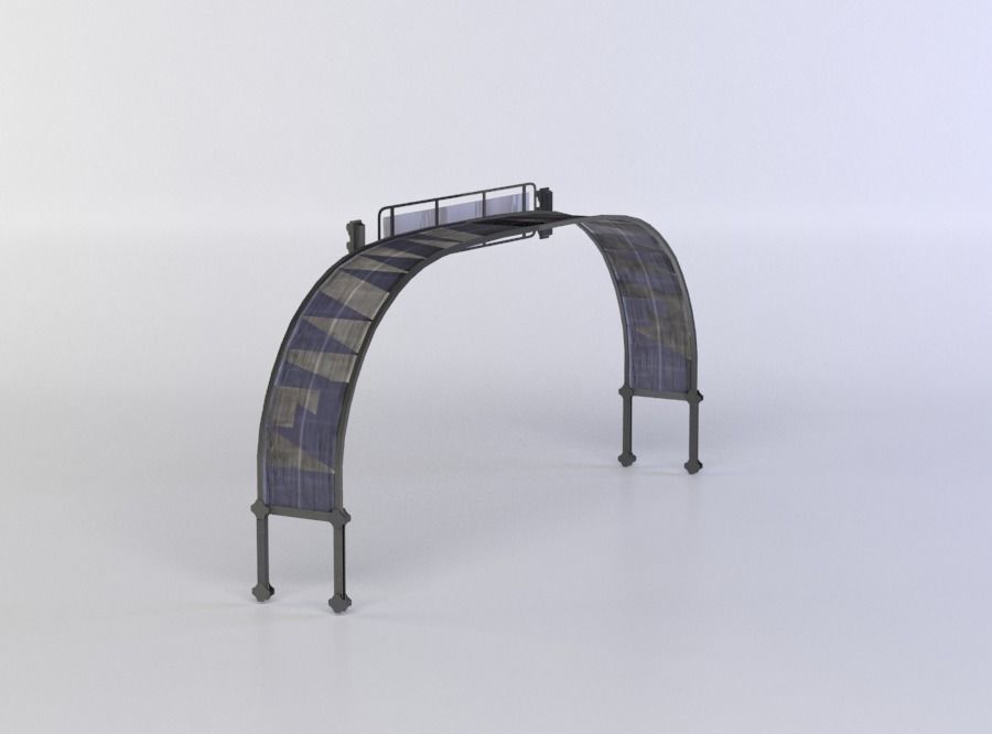 3D model Race gate VR / AR / low-poly | CGTrader