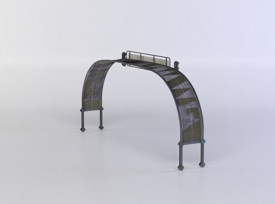 3D model Race gate VR / AR / low-poly | CGTrader