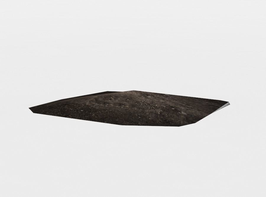 3D model Ground patch VR / AR / low-poly | CGTrader