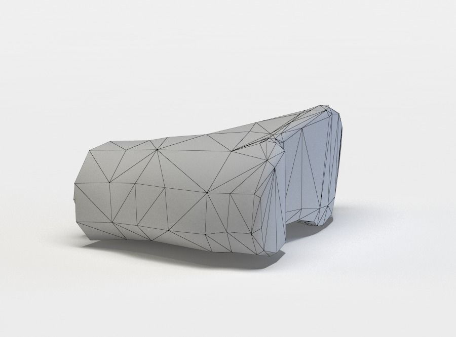 3D model Zombie foot VR / AR / low-poly | CGTrader