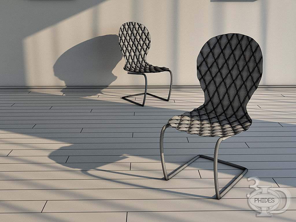 Chair 1 plastic 3D model | CGTrader