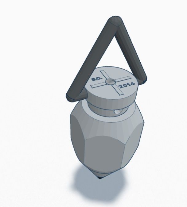 Plumb Bob 3D model 3D printable | CGTrader