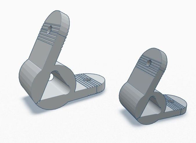 Clips 3D Model 3D printable .stl - CGTrader.com