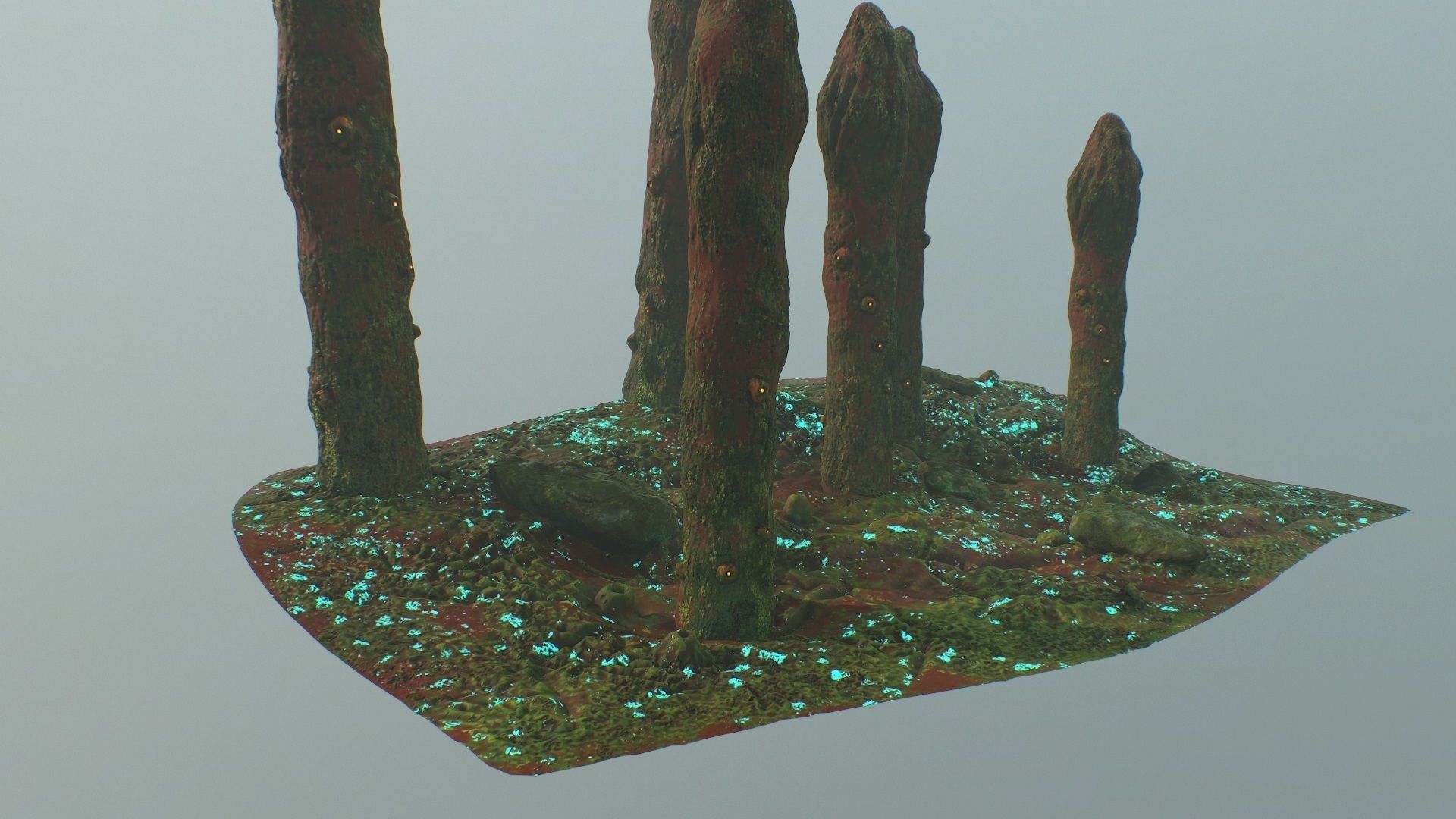 3D model Alien world environment scene VR / AR / low-poly | CGTrader