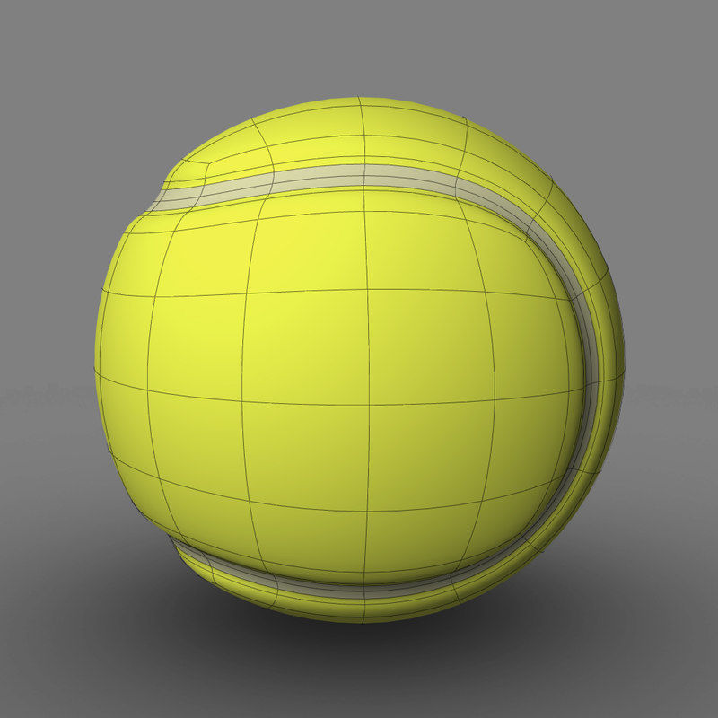 3D Tennis ball model 3D model | CGTrader