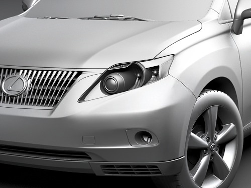 Lexus RX350 3D model | CGTrader