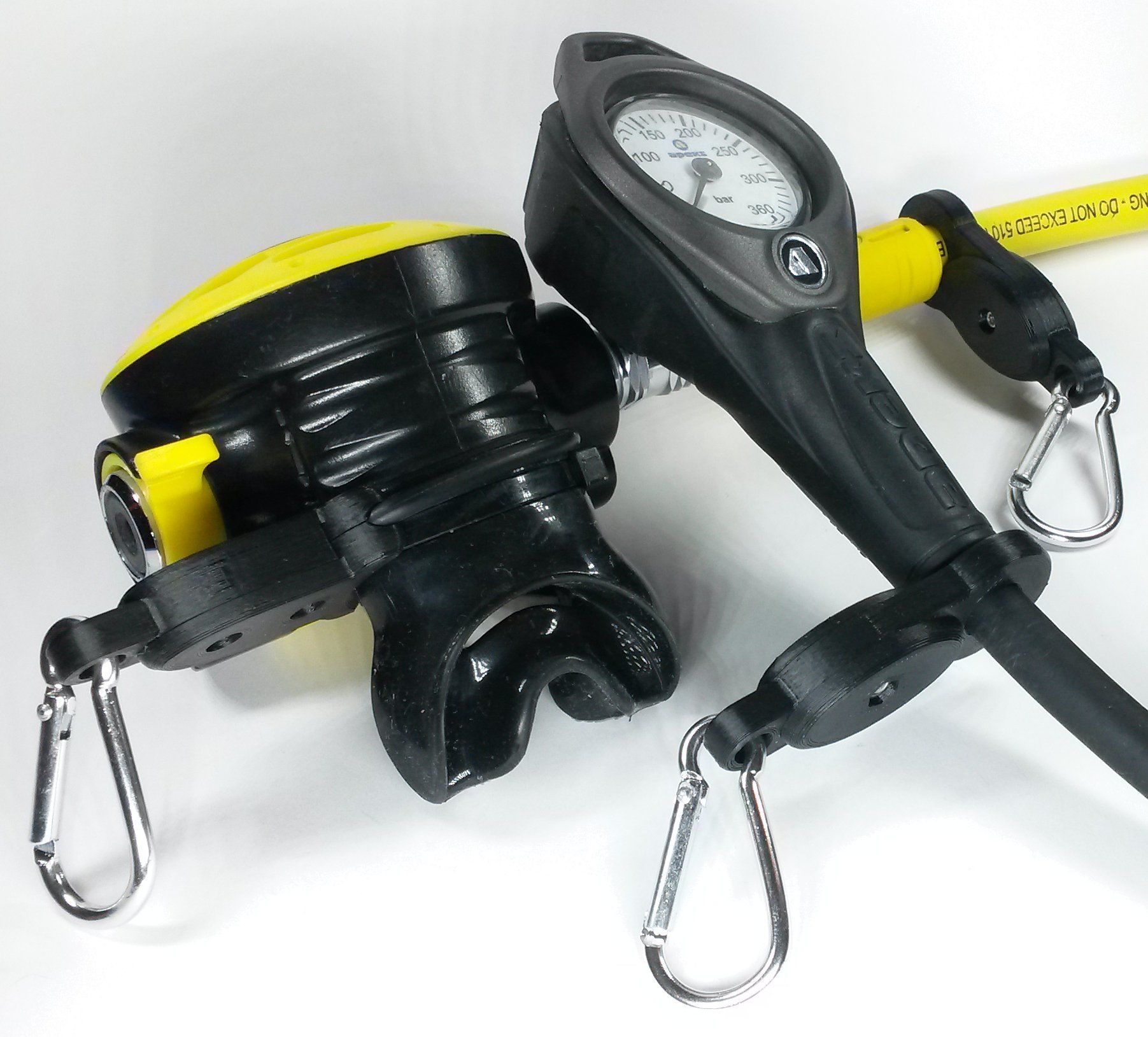 SCUBA - COMPLEX - LP And HP Hose Clip And Octopus O-RING Holder 3D ...