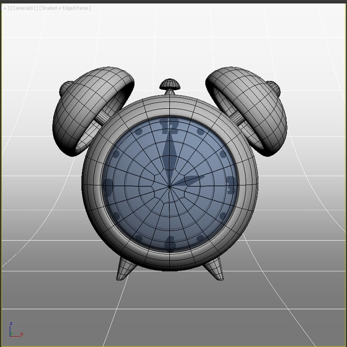 Clock cartoon 3D model | CGTrader