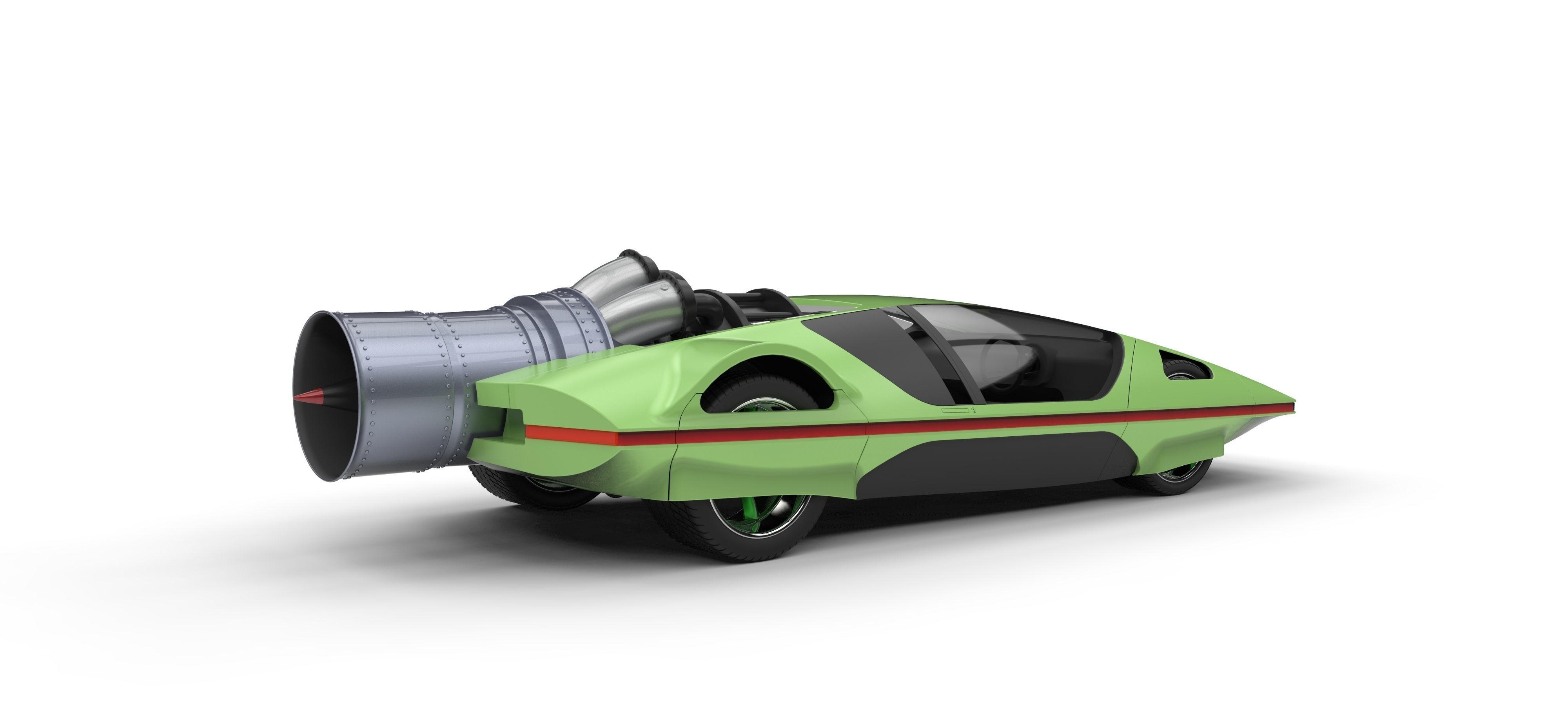 Ferrari Jet concept car 3D model | CGTrader