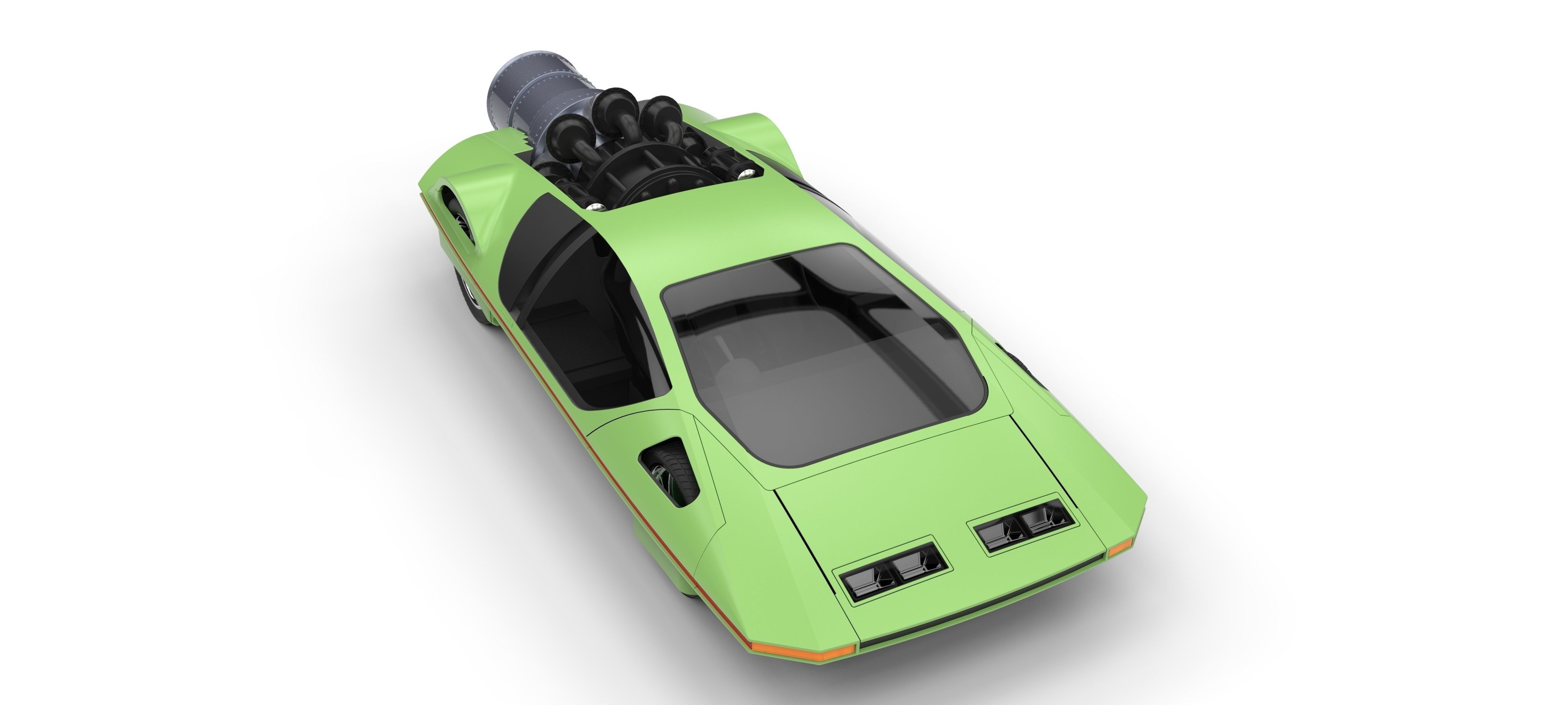 Ferrari Jet concept car 3D model | CGTrader