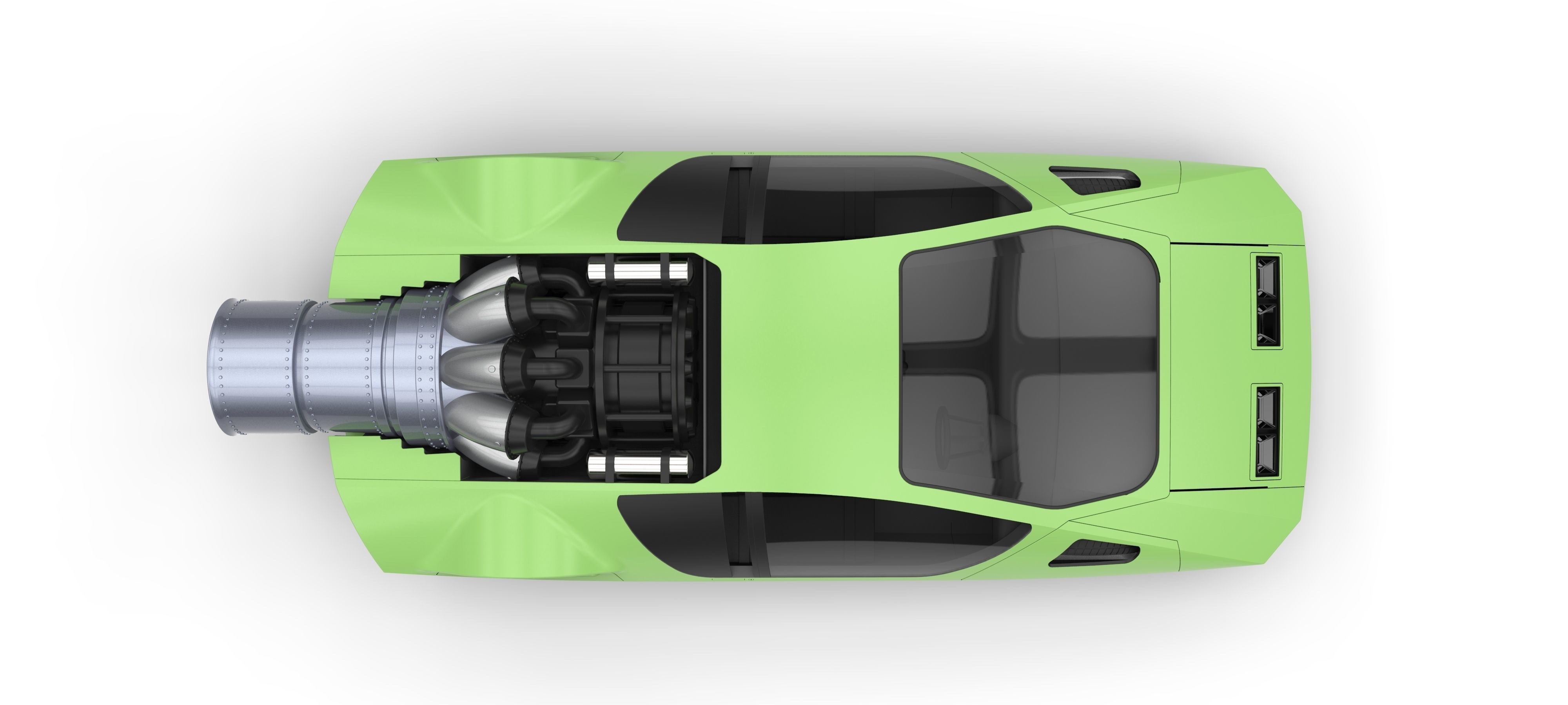 Ferrari Jet concept car 3D model | CGTrader