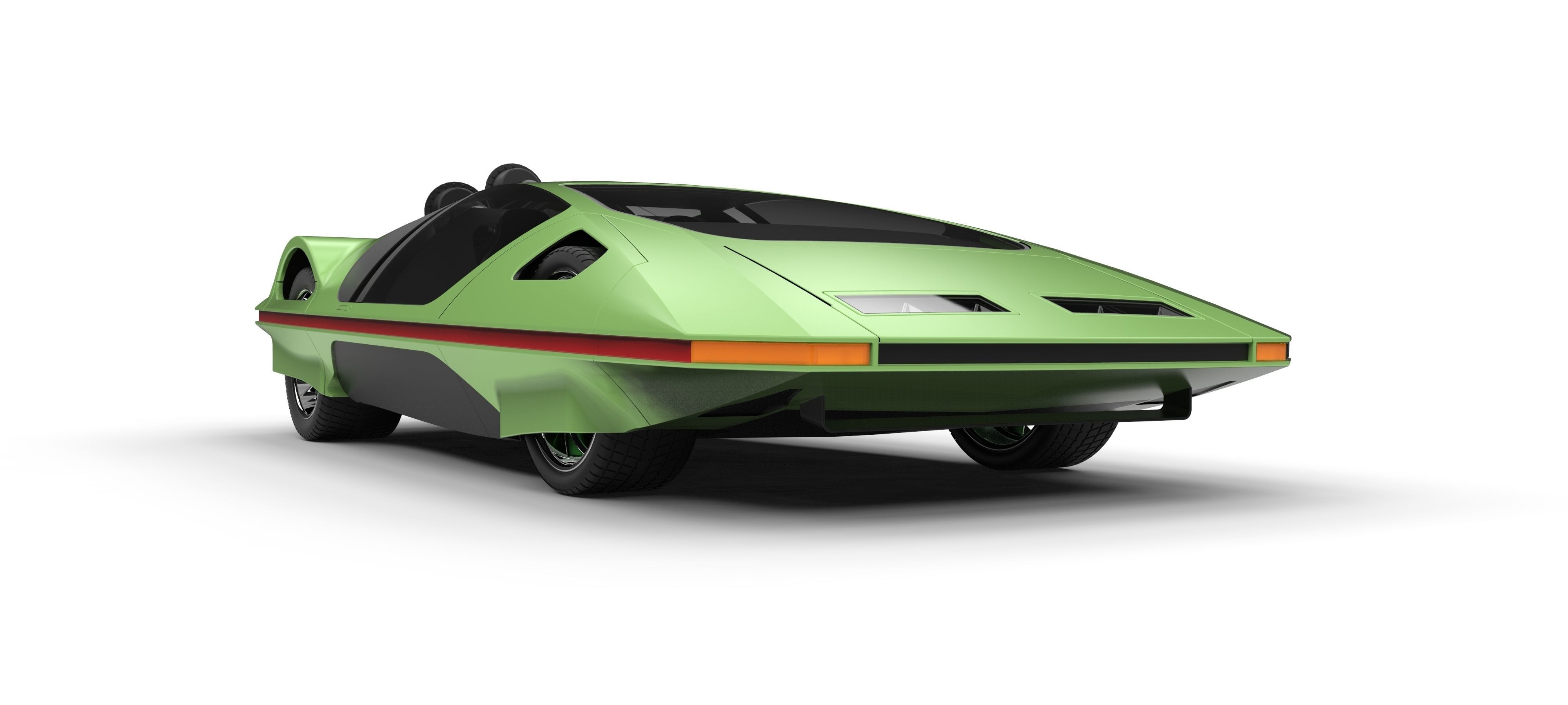 Ferrari Jet concept car 3D model | CGTrader