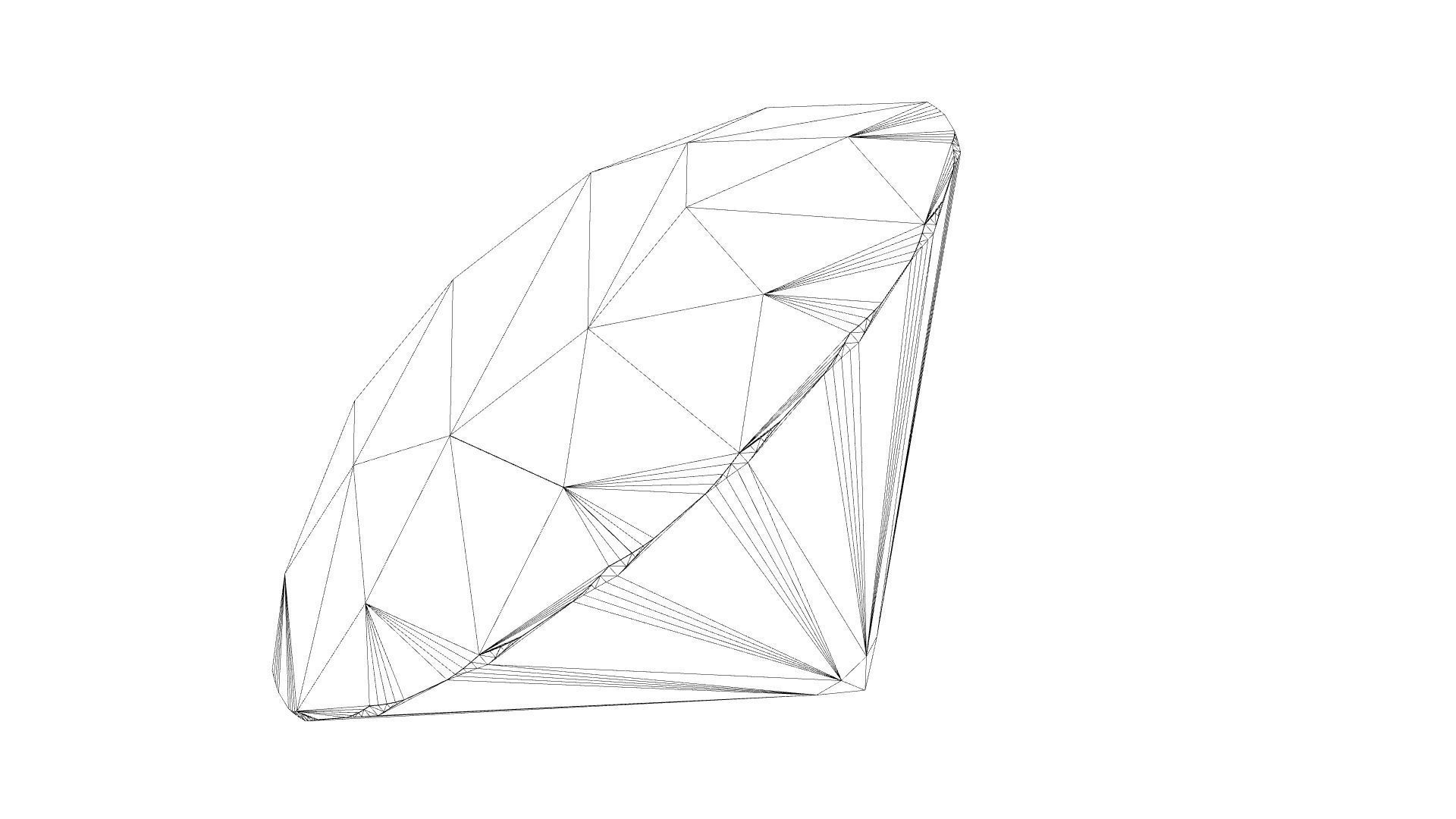 Brilliant Shape Gem 3D model 3D printable | CGTrader