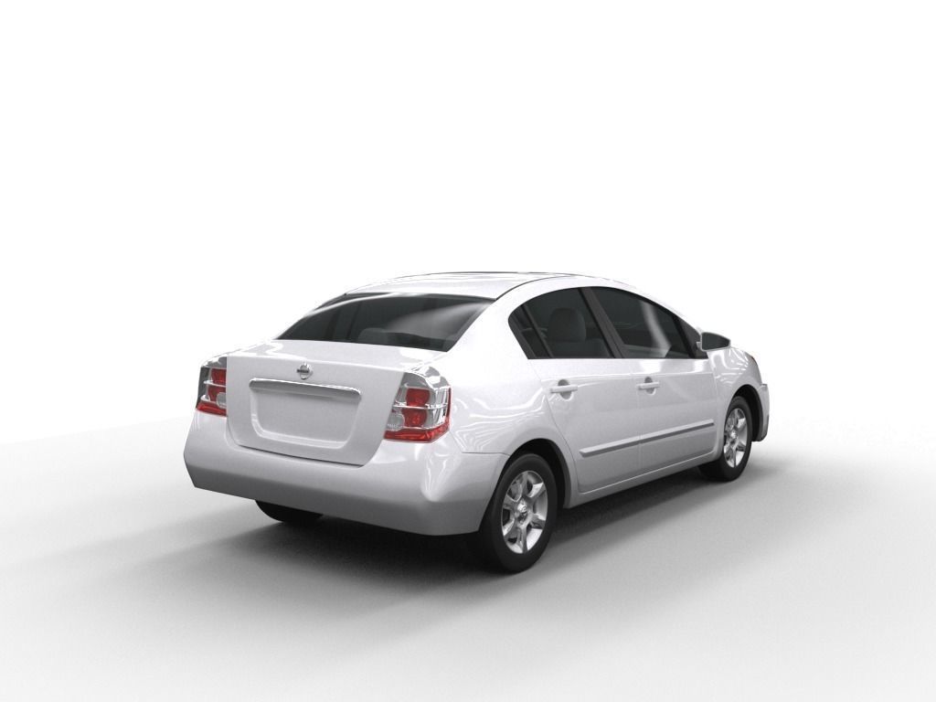 Nissan Sentra B16 2009-2012 3D model | CGTrader