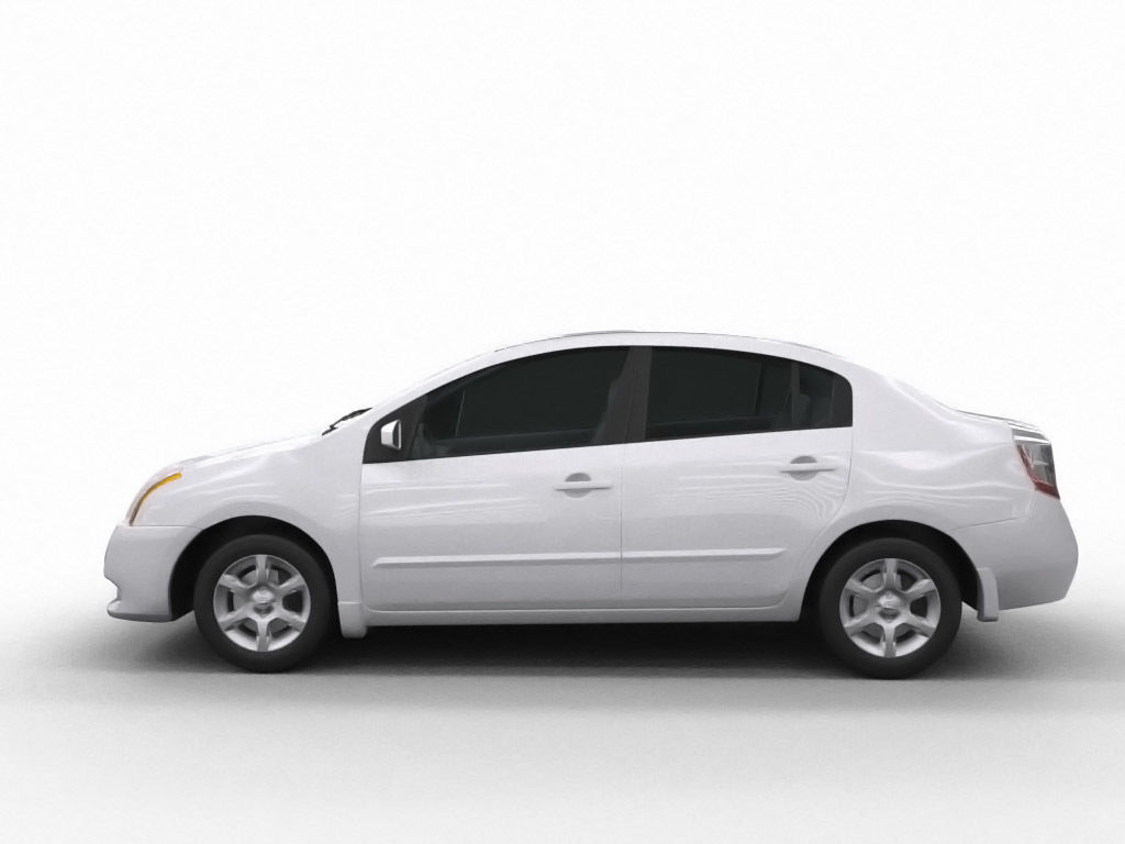 Nissan Sentra B16 2009-2012 3D model | CGTrader