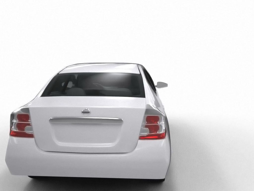 Nissan Sentra B16 2009-2012 3D model | CGTrader