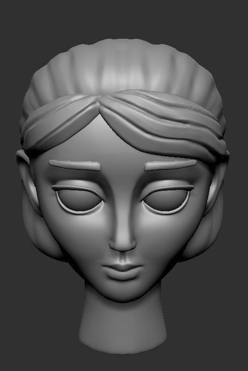 Cartoon heads 3D model 3D printable | CGTrader