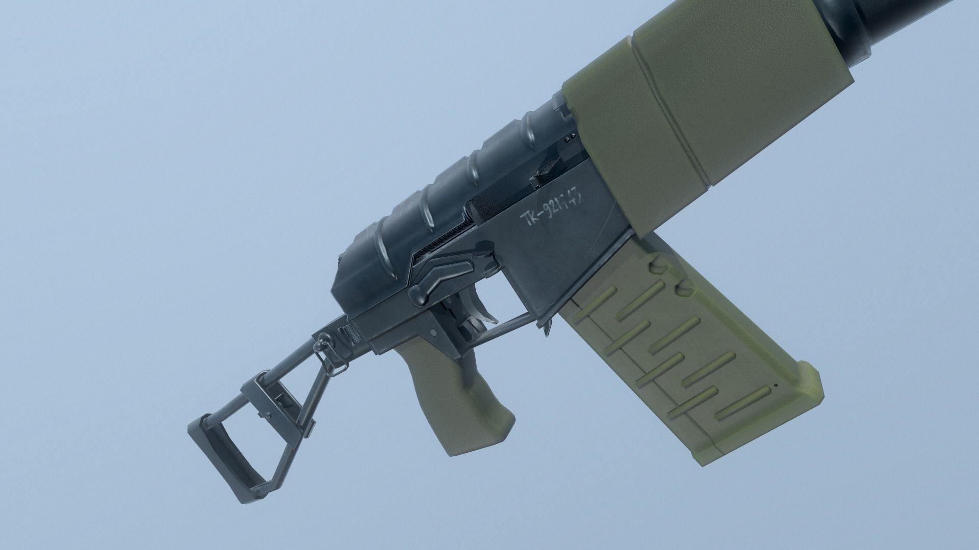 3D model Soviet Assault Rifle - AS VAL VR / AR / low-poly | CGTrader