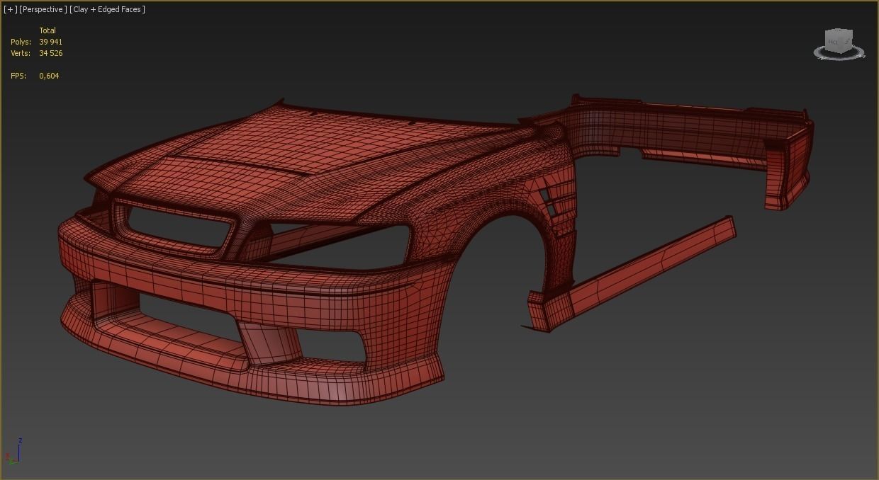 3D model Body Kit for Toyota Chaser M-Sport VR / AR / low-poly | CGTrader