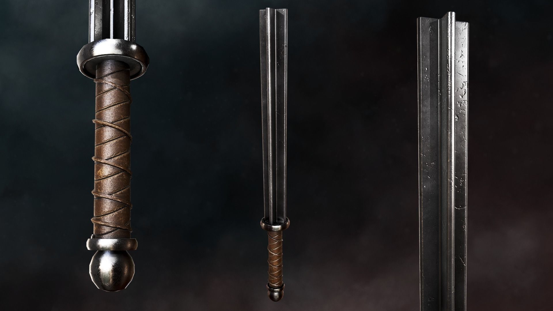 3D model Bar Mace VR / AR / low-poly | CGTrader