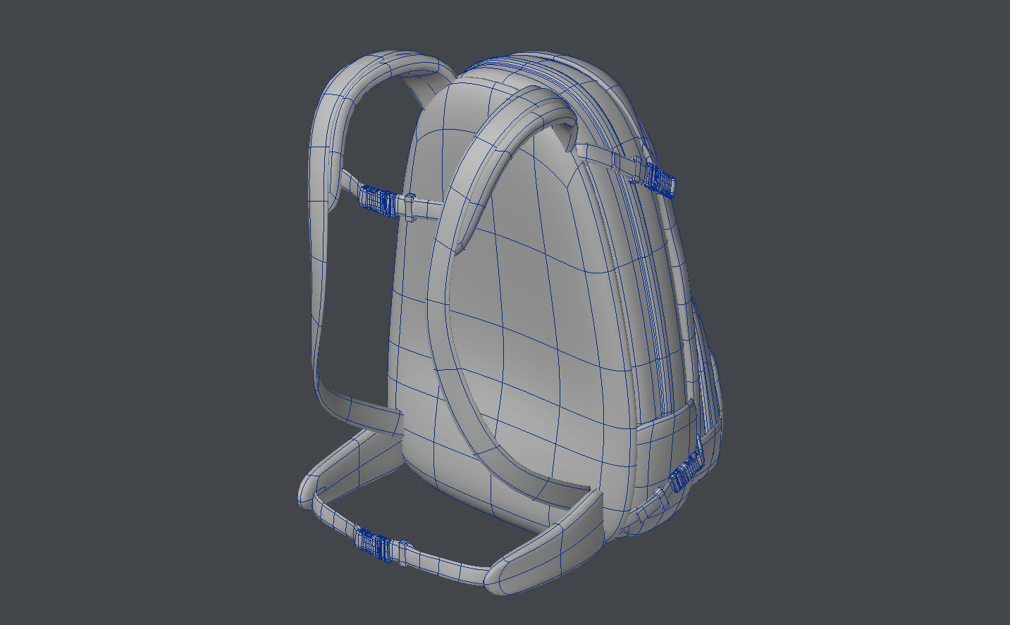 Simple Backpack 3D model | CGTrader