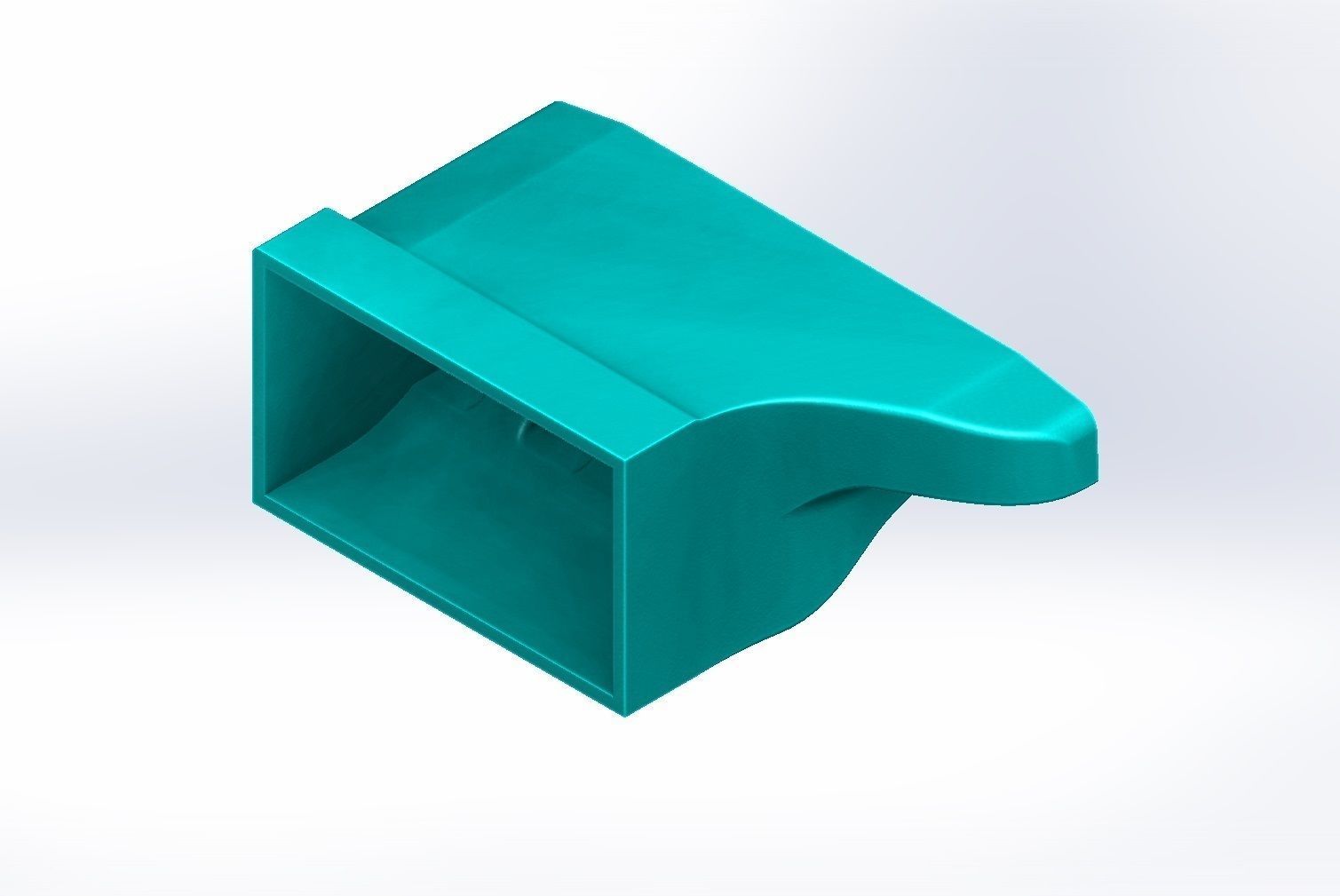 NVIDIA GRID M40 Tesla M60 cooling fan shroud duct 3D model 3D printable ...