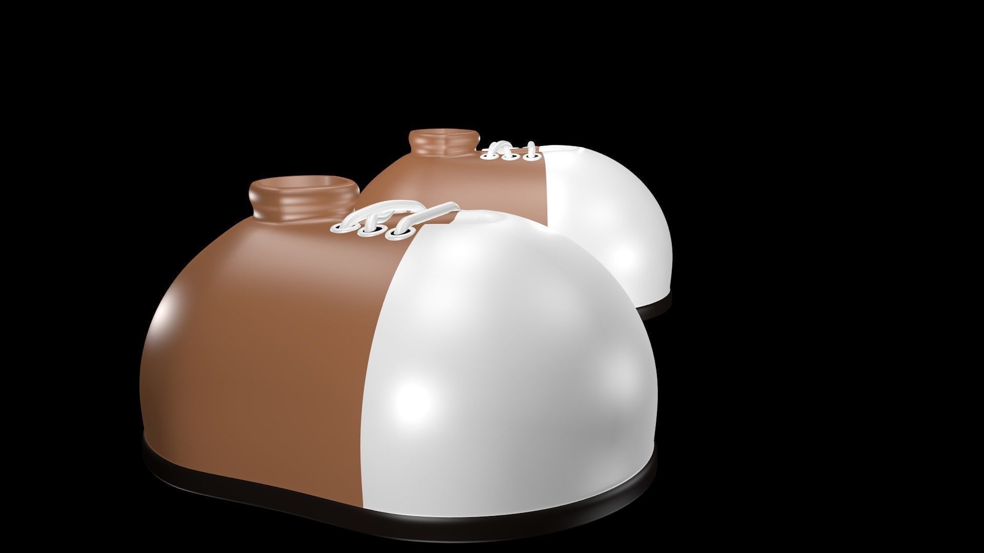 Cartoon boots free 3D model | CGTrader