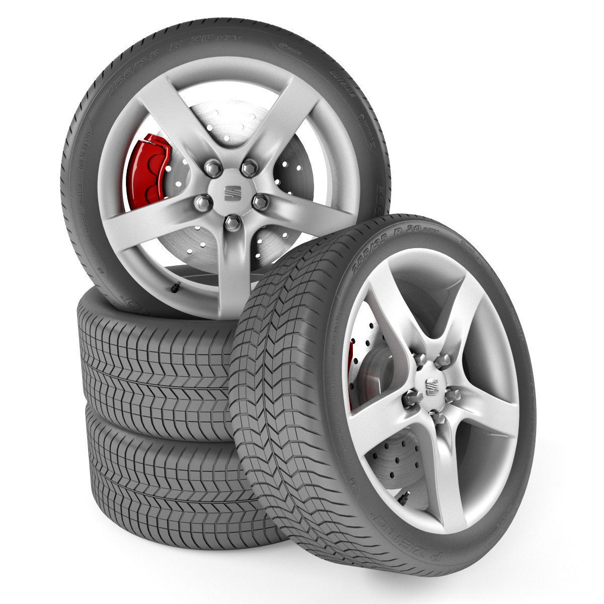Suzuki Leon Wheel 3D model | CGTrader