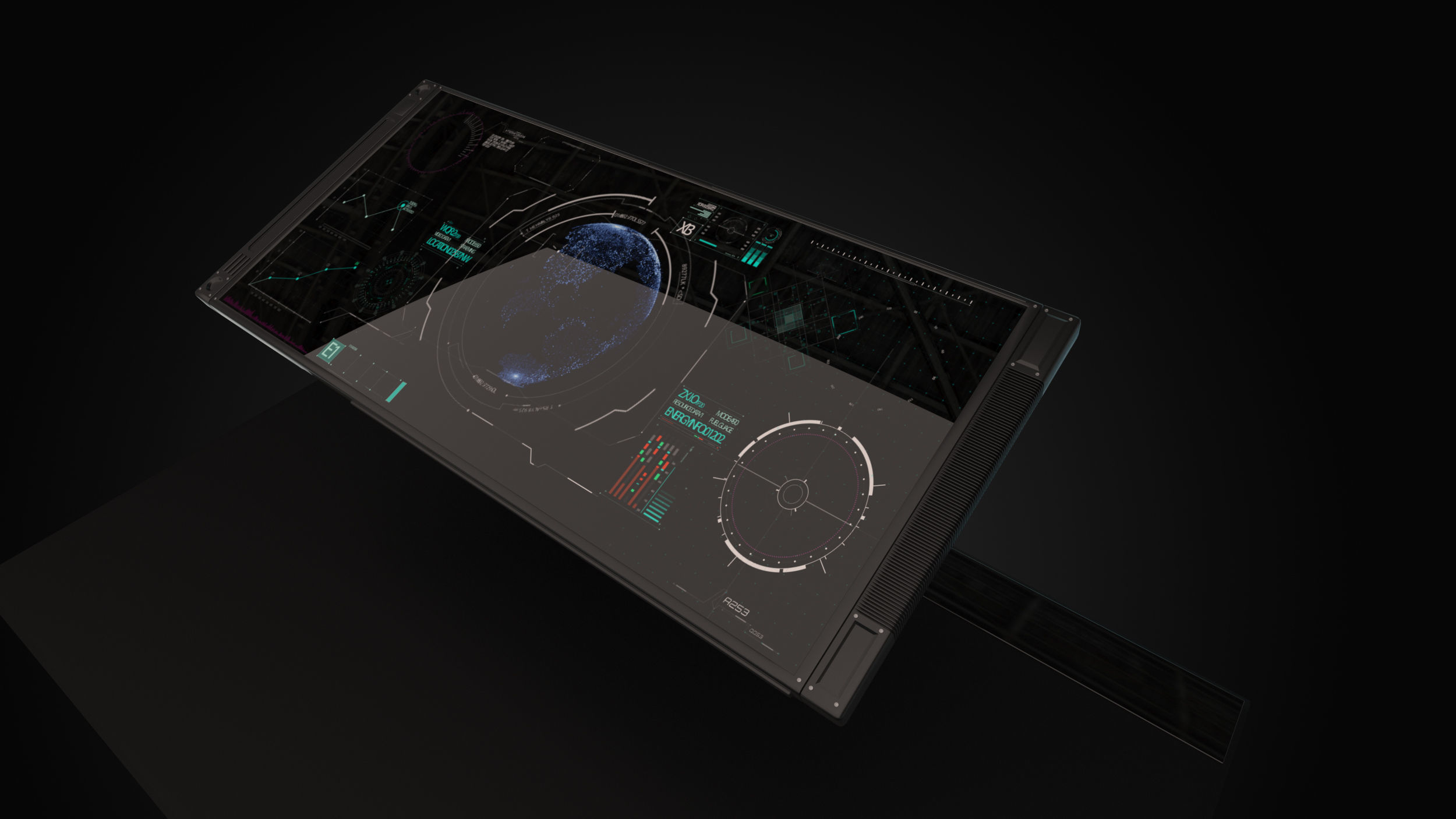 Control Desk 3D model | CGTrader