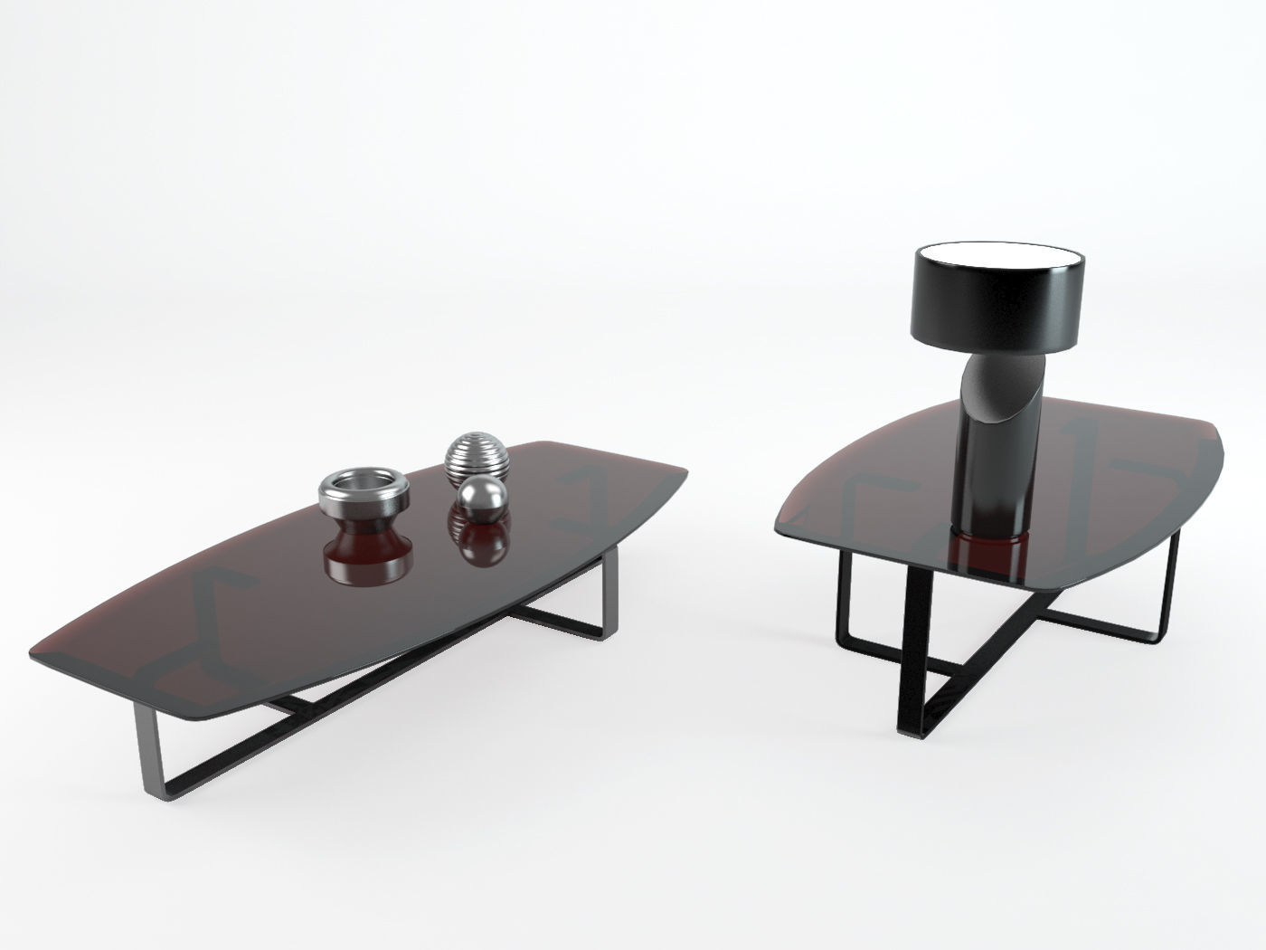 Table Tempo Natuzzi 3D model | CGTrader
