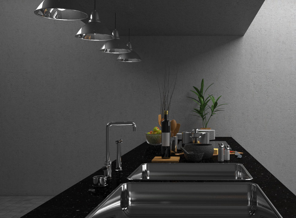 Kitchen VRAY SET 3D model | CGTrader