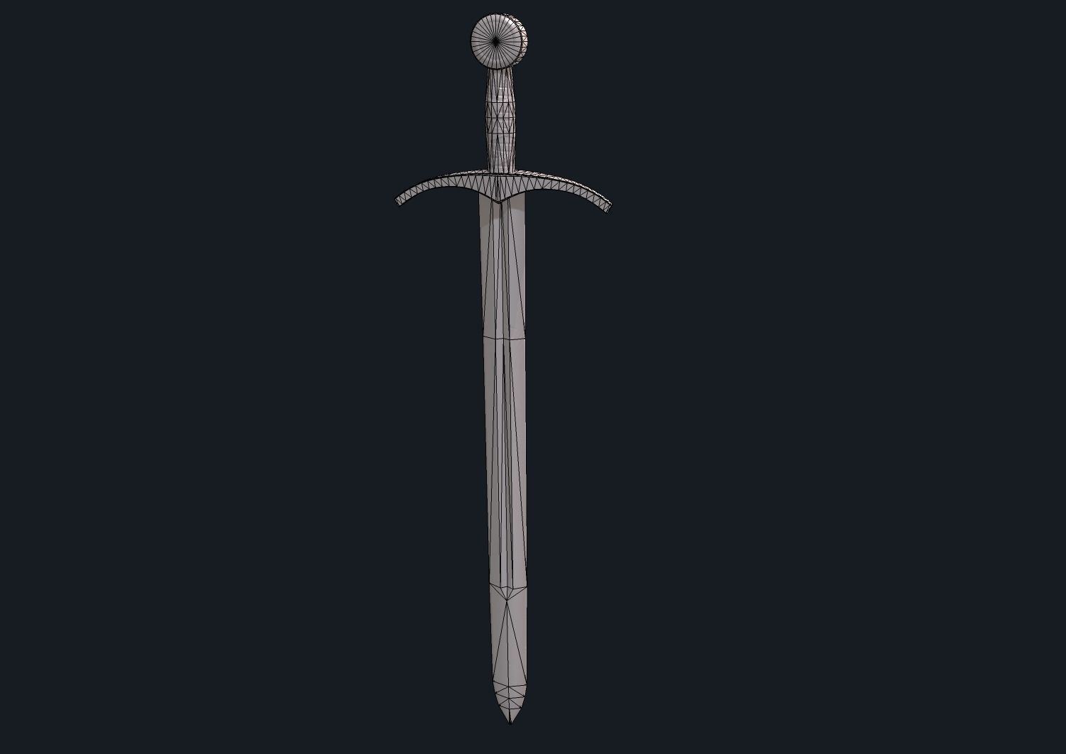 3D model Medieval Sword - Sword - Weapon - Steel Sword - Old Sword VR ...
