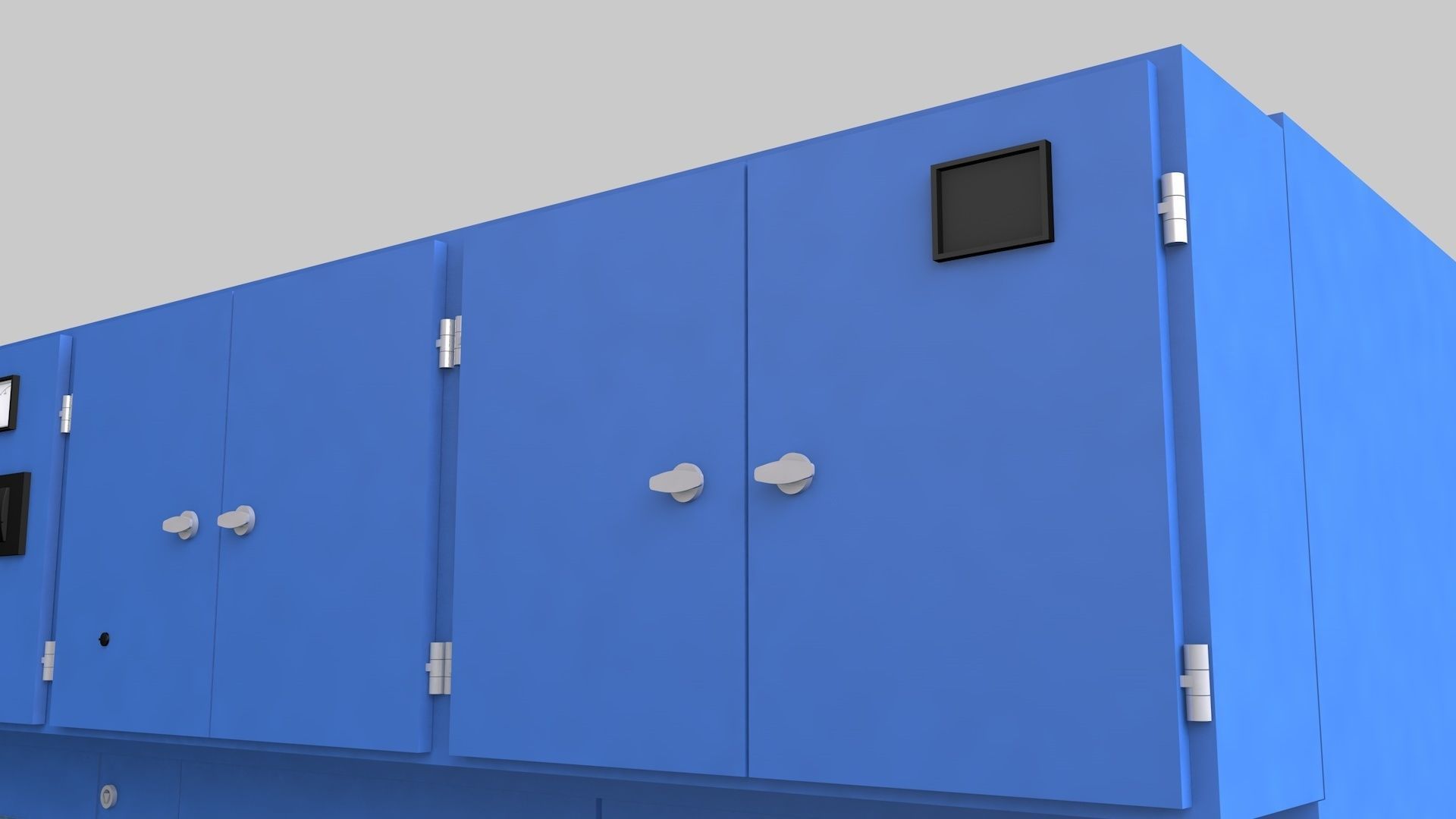 Electric Control Panel Ats 3D model | CGTrader