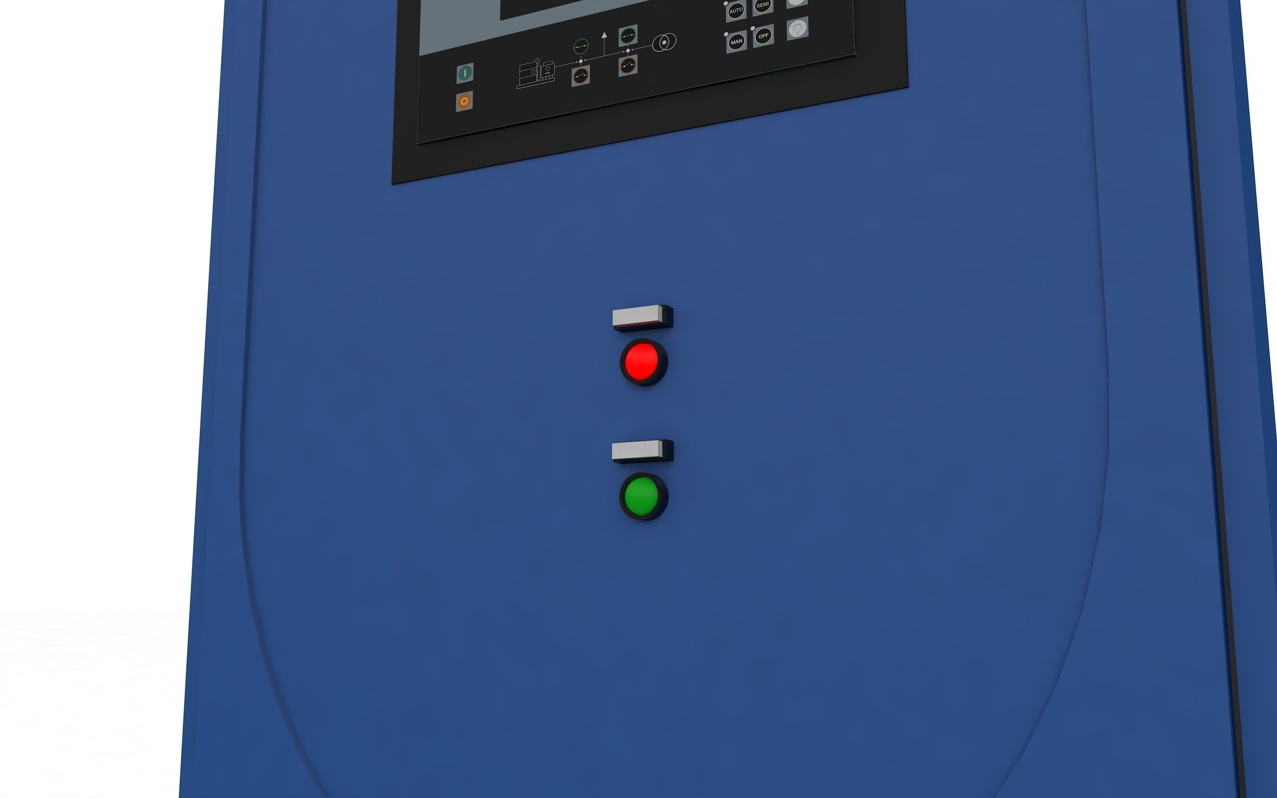 Electric Control Panel 3D model | CGTrader