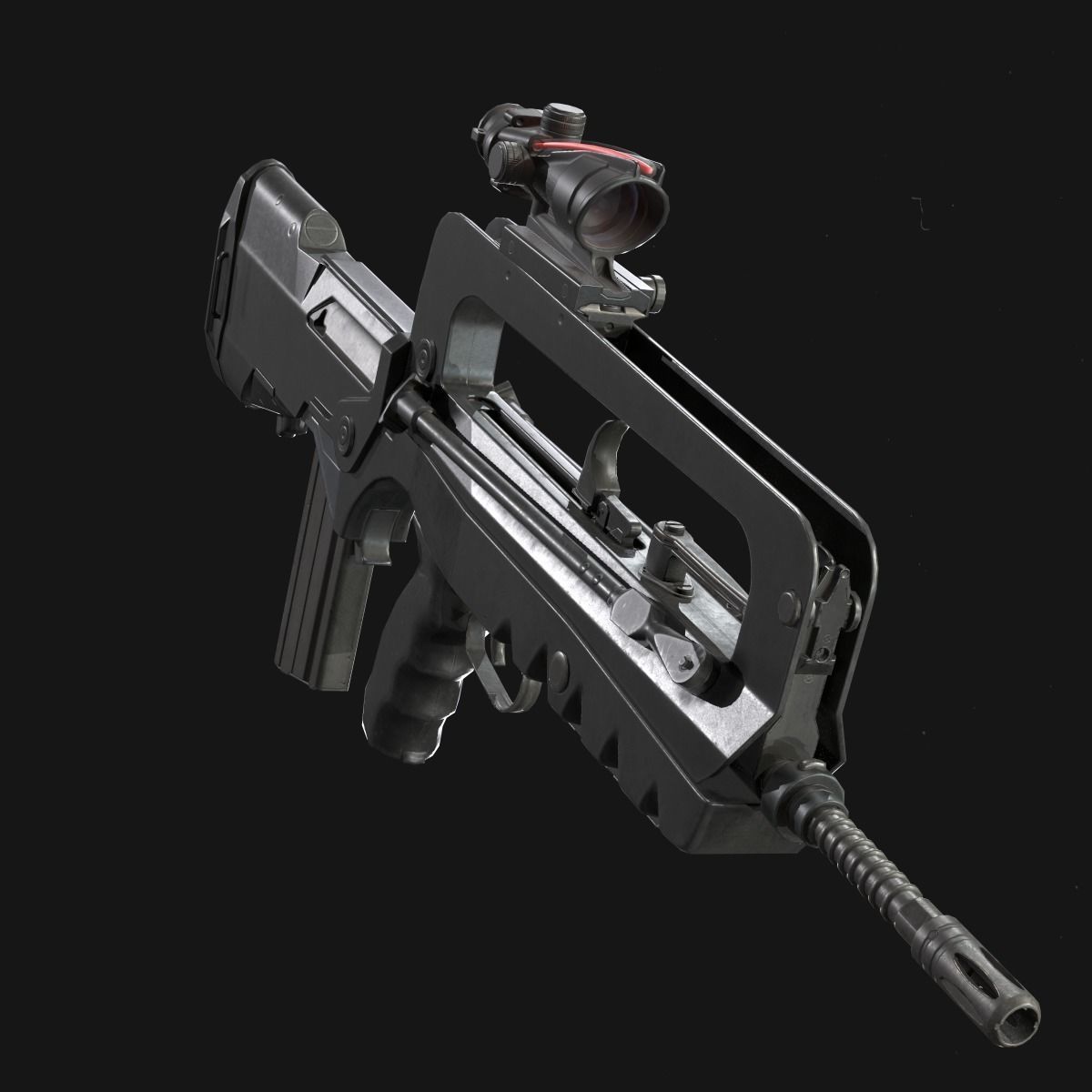 3D model Famas F1 Assault Rifle VR / AR / low-poly | CGTrader