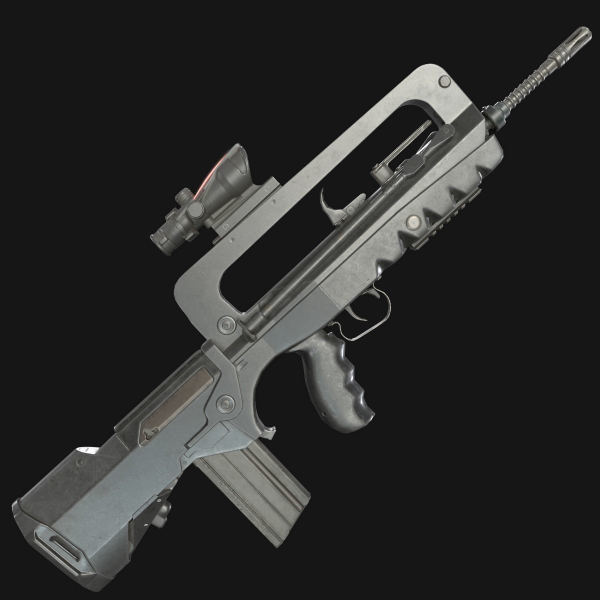 3D model Famas F1 Assault Rifle VR / AR / low-poly | CGTrader