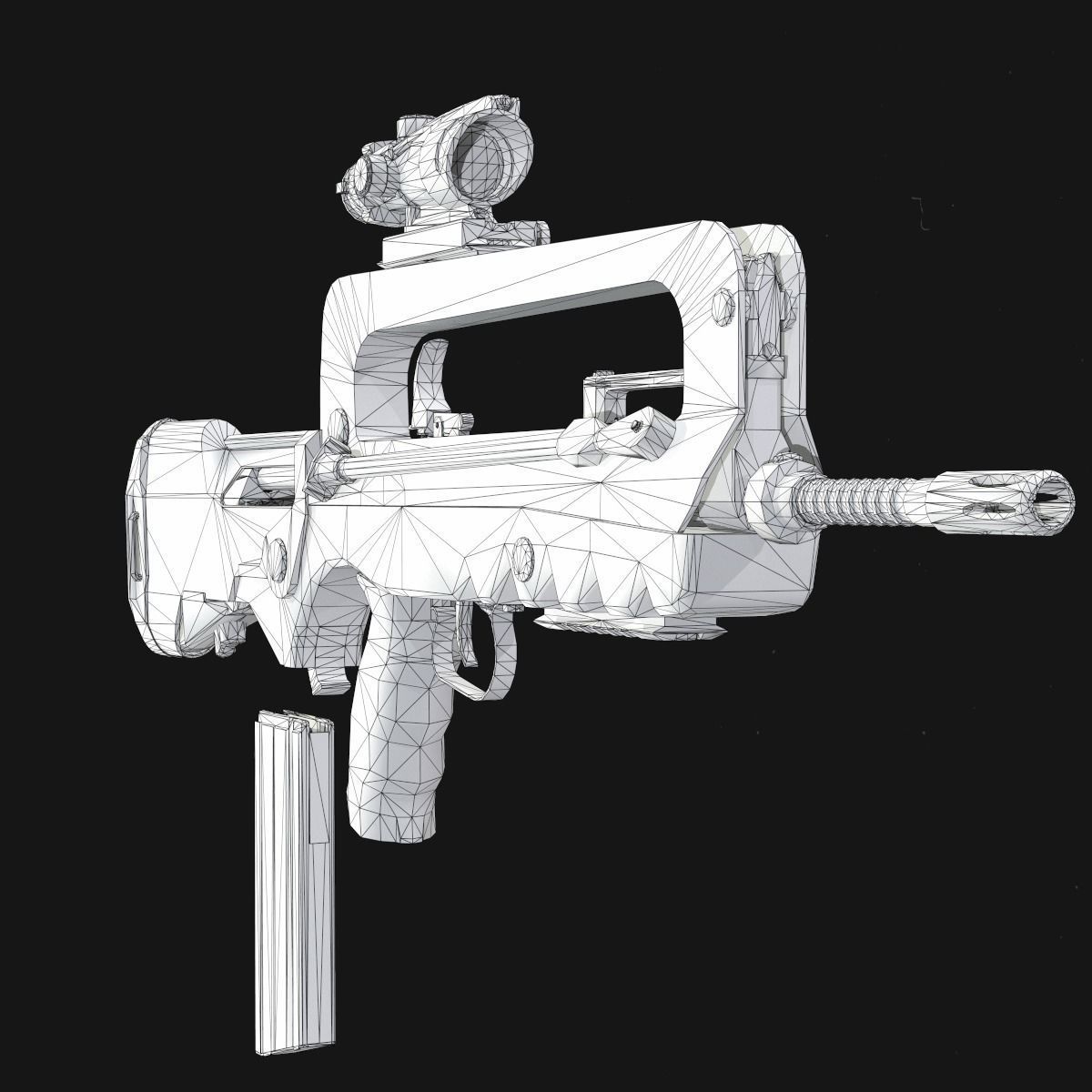 3D model Famas F1 Assault Rifle VR / AR / low-poly | CGTrader