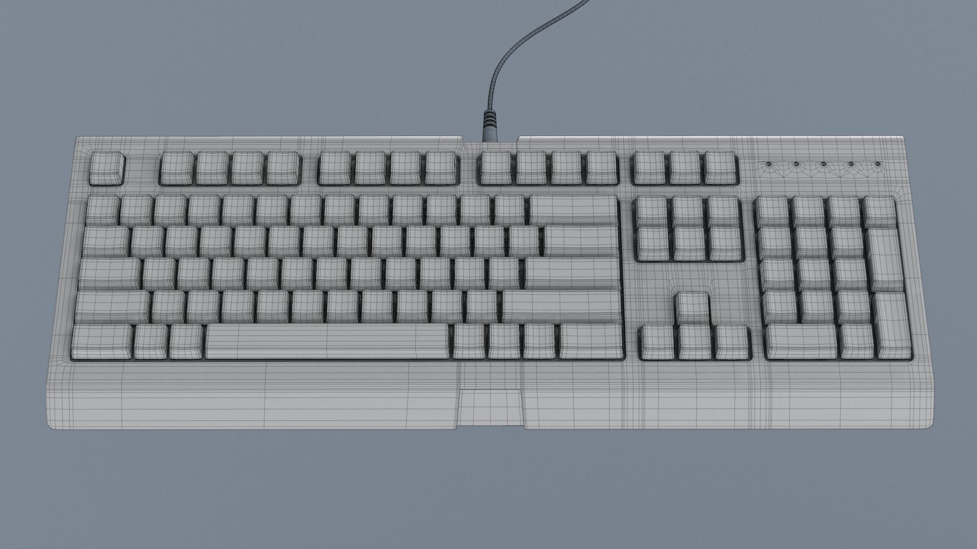 RAZER cynosa chroma pro keyboard 3D model | CGTrader