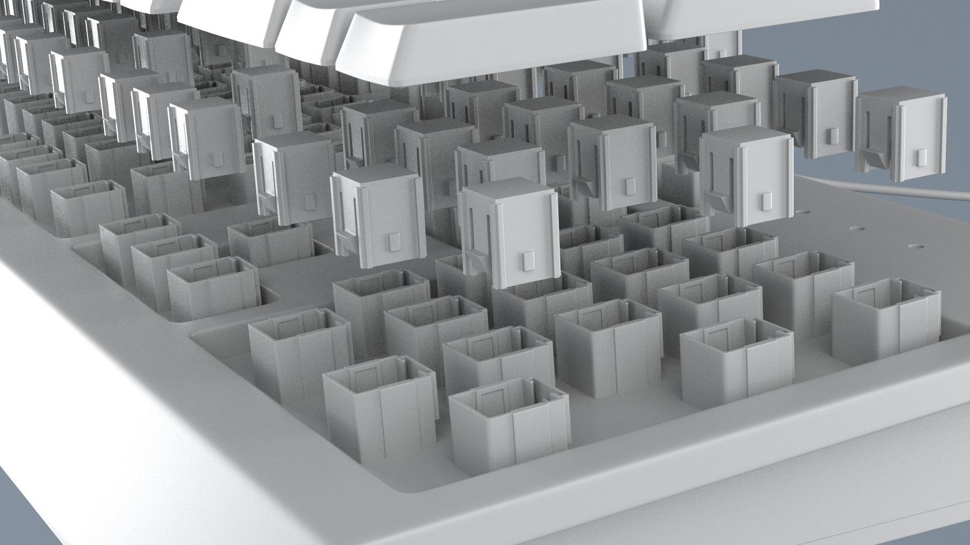 RAZER cynosa chroma pro keyboard 3D model | CGTrader