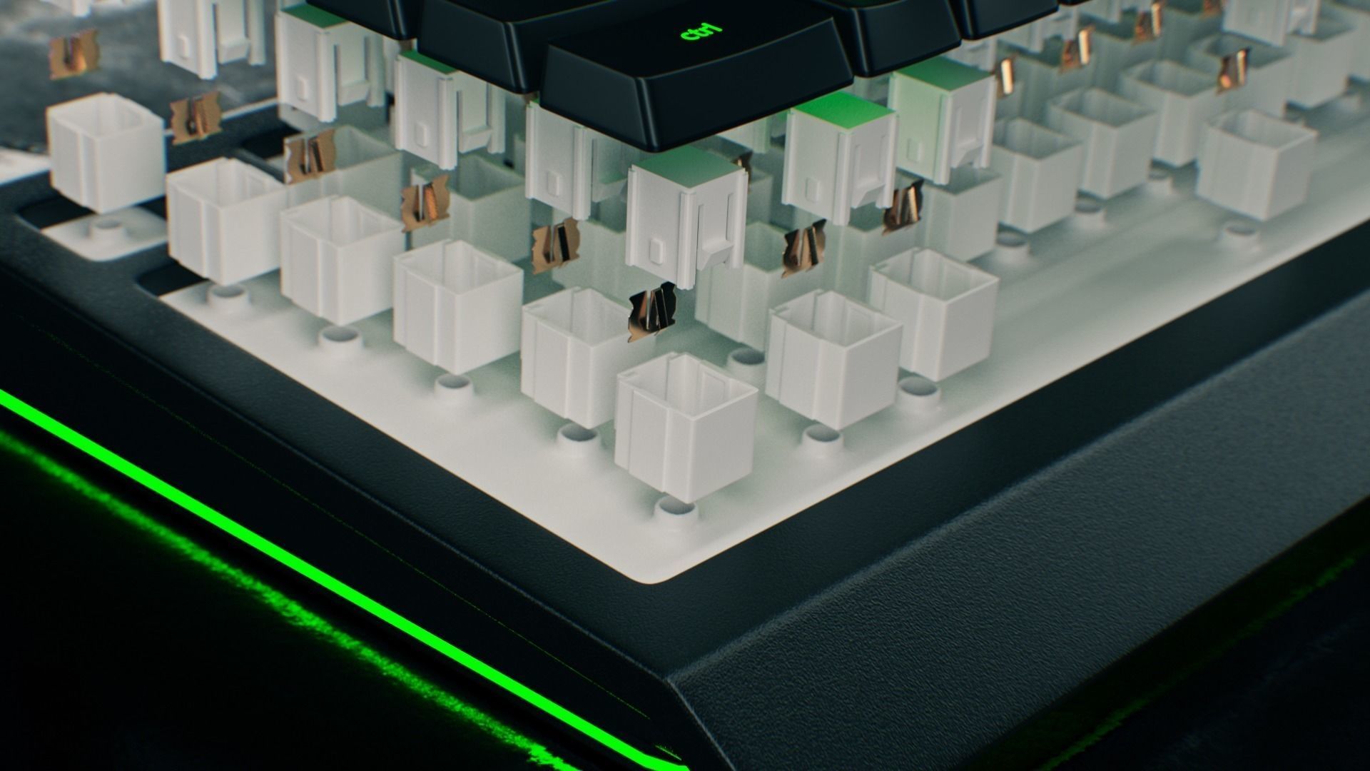 RAZER cynosa chroma pro keyboard 3D model | CGTrader