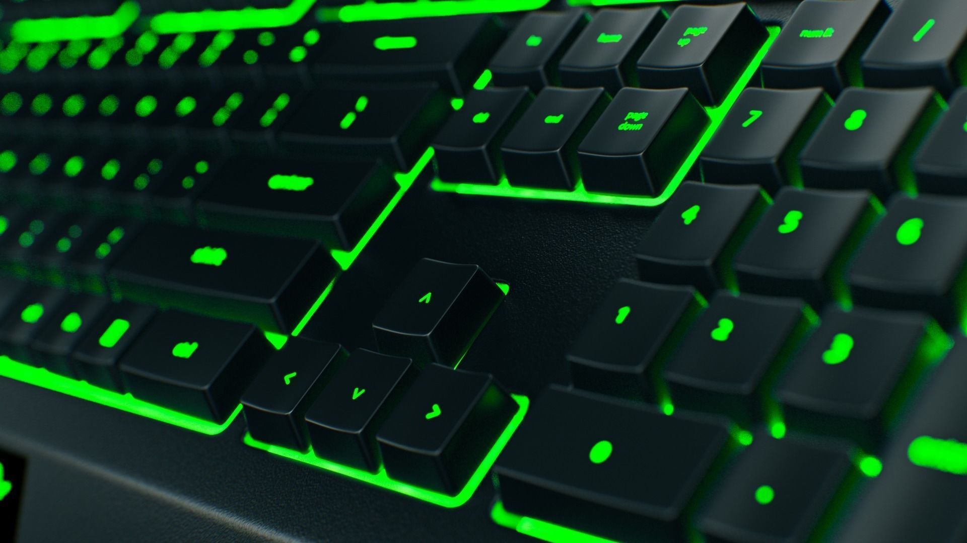 RAZER cynosa chroma pro keyboard 3D model | CGTrader