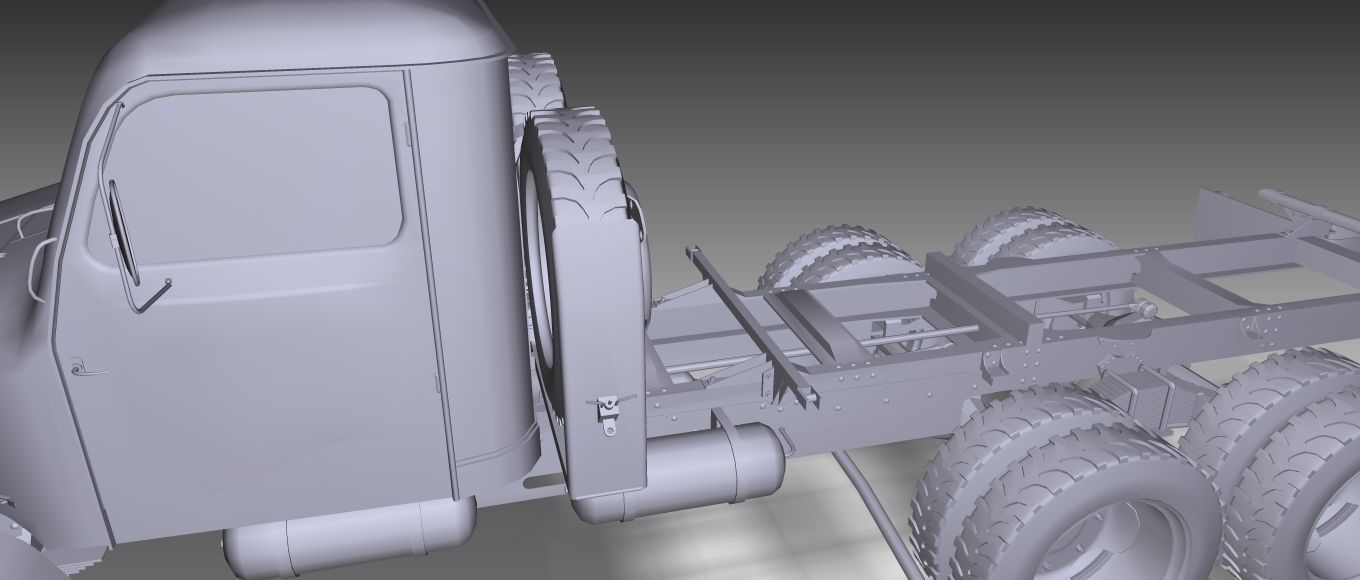 3D model Praga V3S VR / AR / low-poly | CGTrader